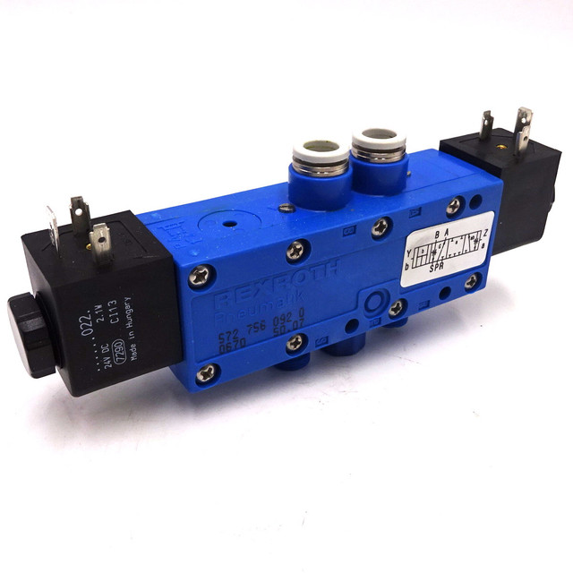 Solenoid Valve 572-756-092-0 Rexroth 24VDC - Axxa - Motor Control & Automation